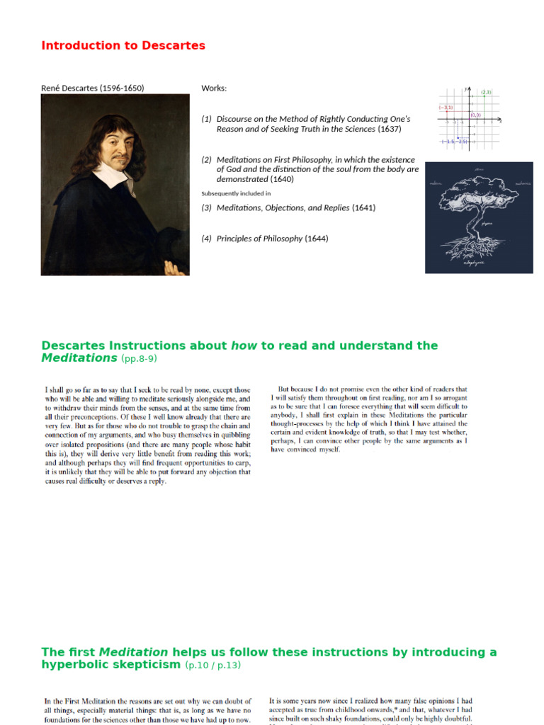 Descartes | PDF | René Descartes | Epistemology