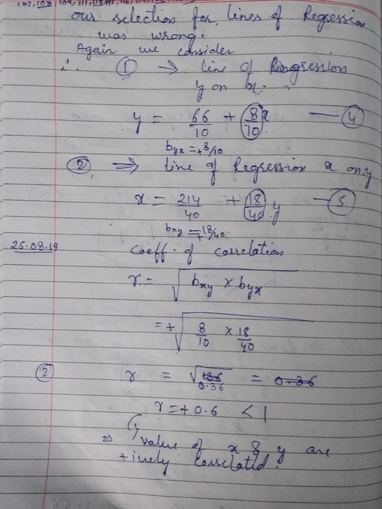 L - 9 - Linear Regression | PDF