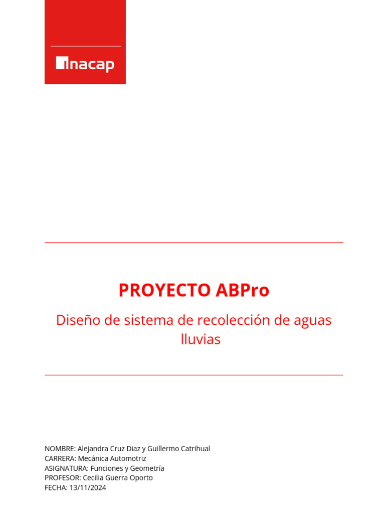 Proyecto ABPro ETAPA 2 Final | PDF | Agua | Cloro