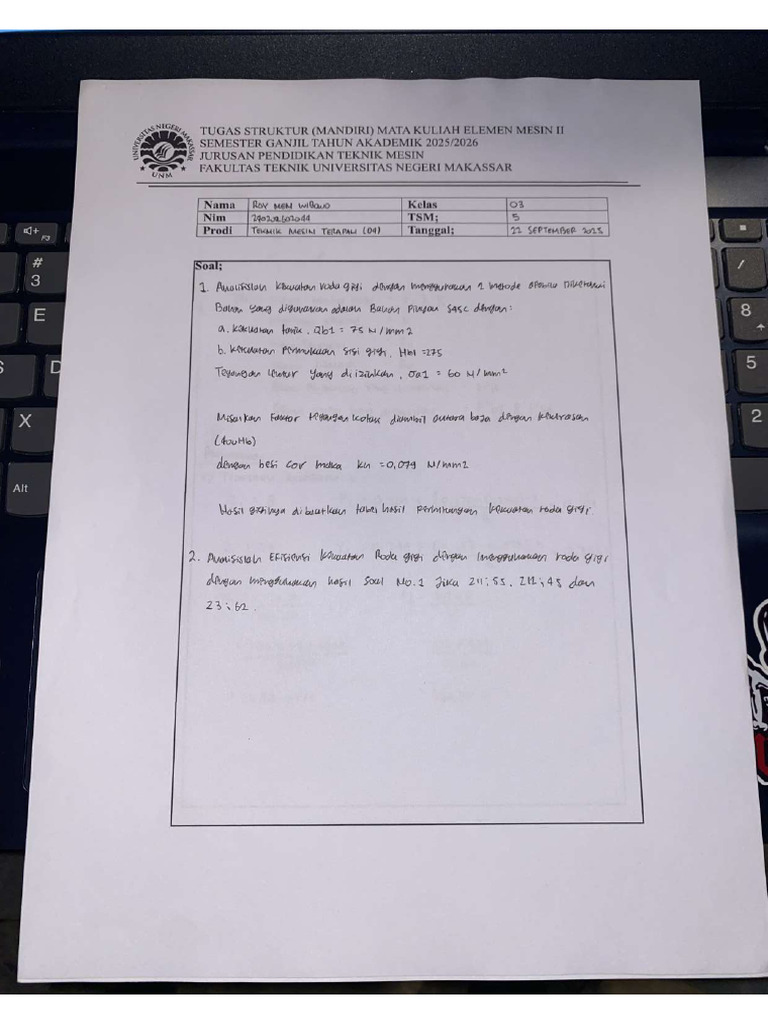TSM.5 - Roy Men Wibowo | PDF