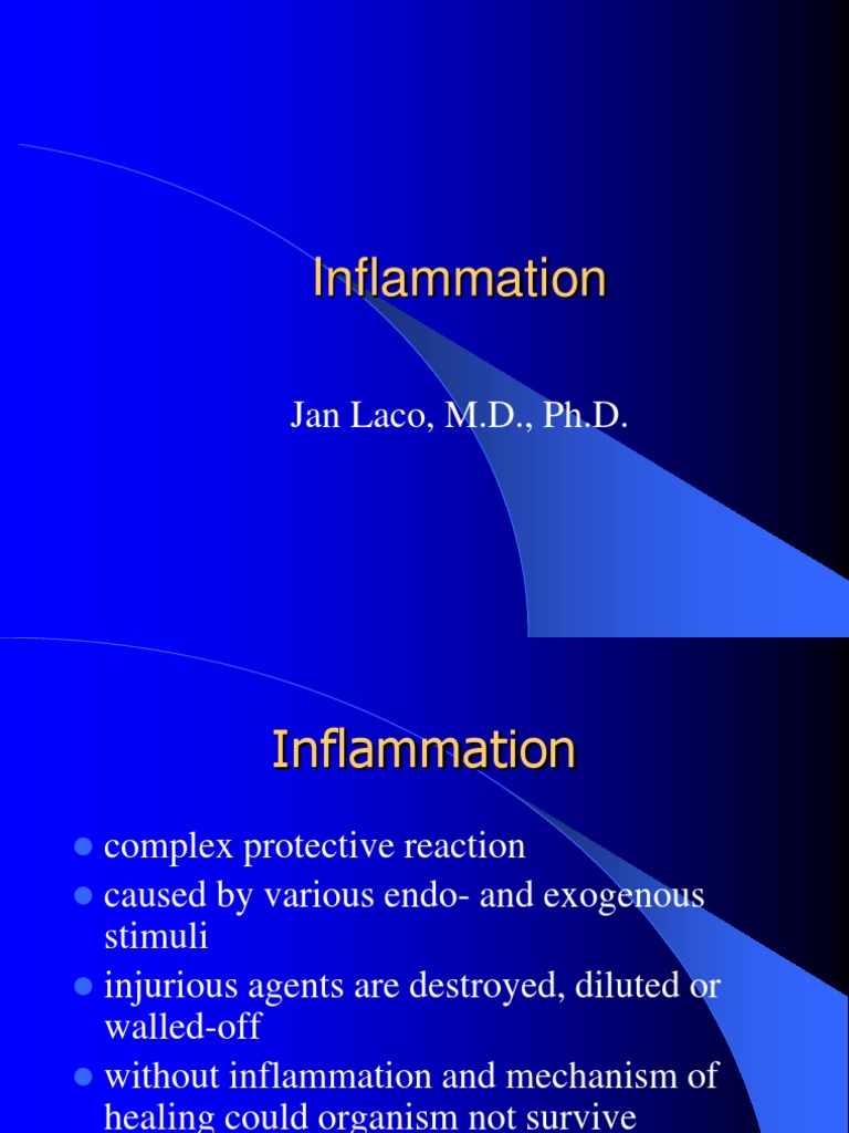 1 Inflammation | PDF | Inflammation | White Blood Cell