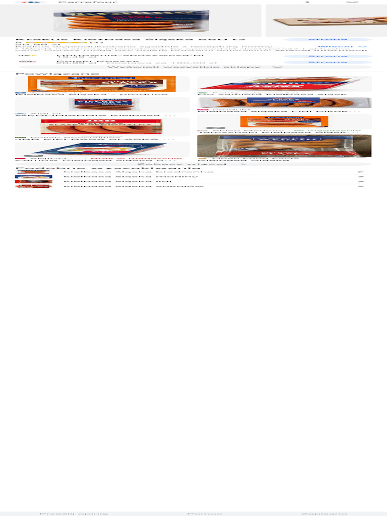 Kielbasa Slaska - Szukaj W Google | PDF