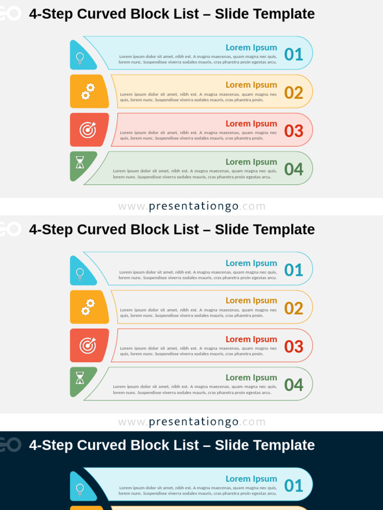 2 2193 4 Step Curved Block List PGO 16 9 | PDF