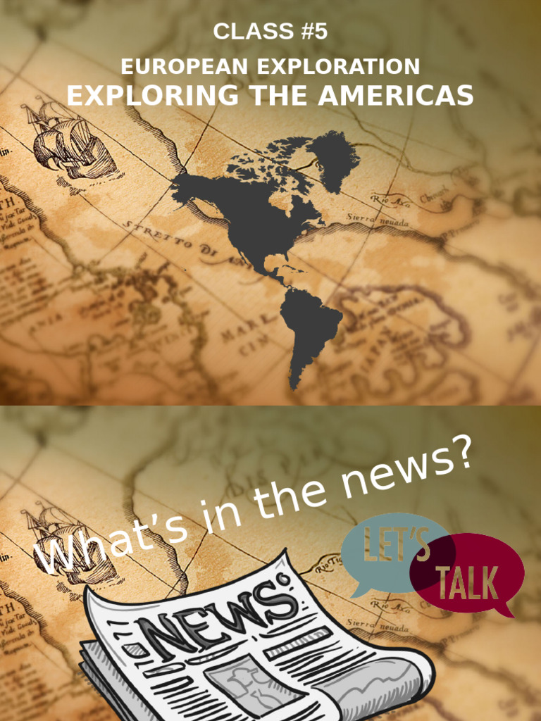 History of The United States - Class 5 - Exploring The Americas | PDF
