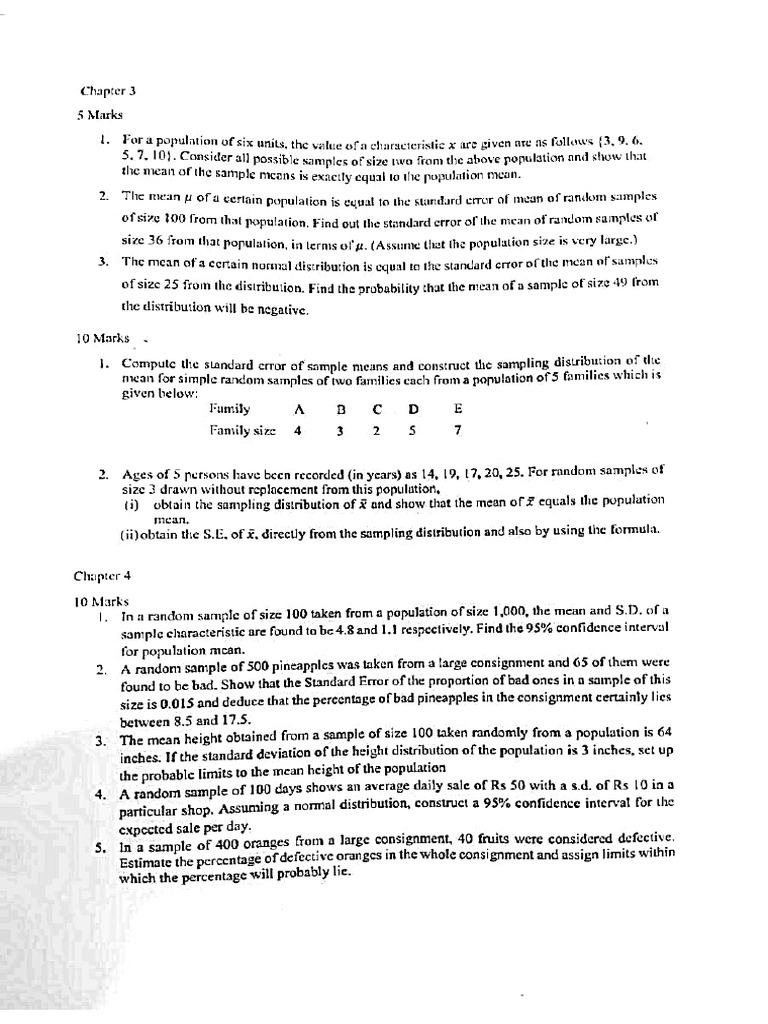 Module 3 and 4 Problem Set | PDF