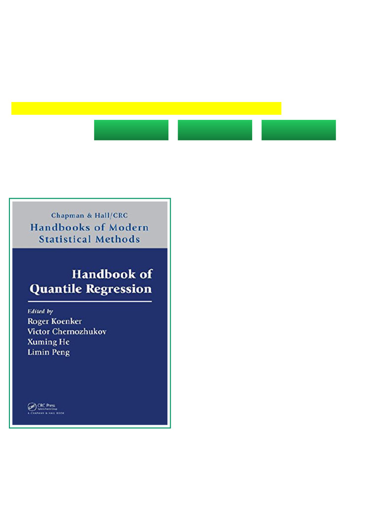 Handbook of Quantile Regression 1st Edition Roger Koenker: Mirror Link ...