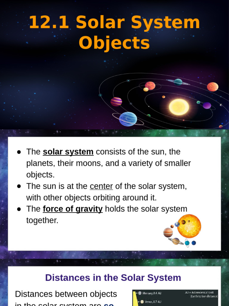 Overview of the Solar System | PDF | Sun | Solar System