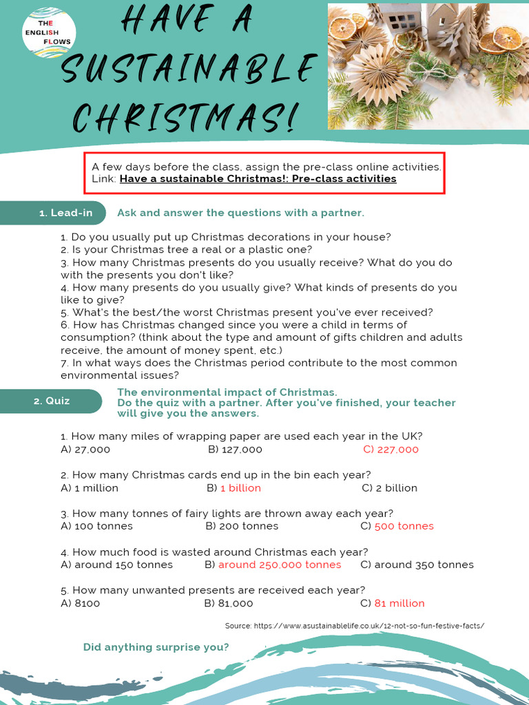 Have A Sustainable Christmas TV | PDF | Gift | Christmas