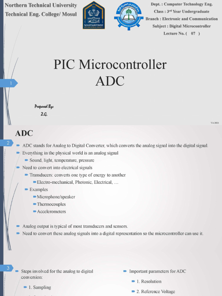 07 Pic Adc | PDF