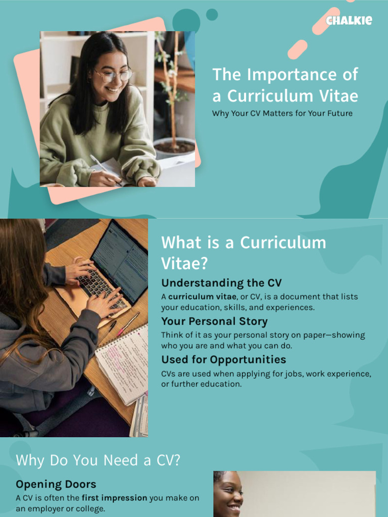 The Importance of A Curriculum Vitae | PDF | Learning