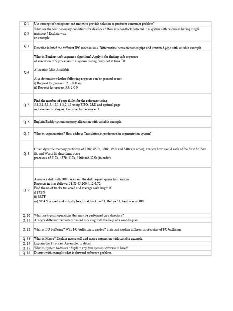 Important Questions1 | PDF
