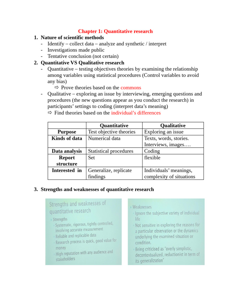 Quantitative Research | PDF | Validity (Statistics) | Sampling (Statistics)