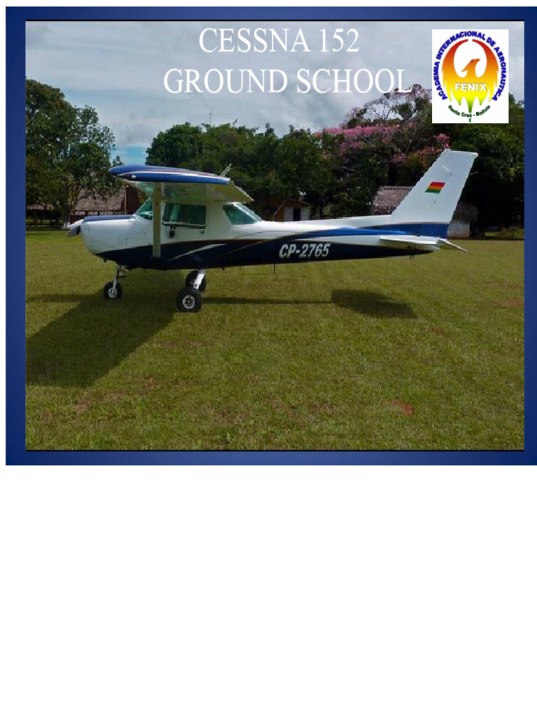 Cessna 152 Ground School Overview | PDF | Flight Control Surfaces ...