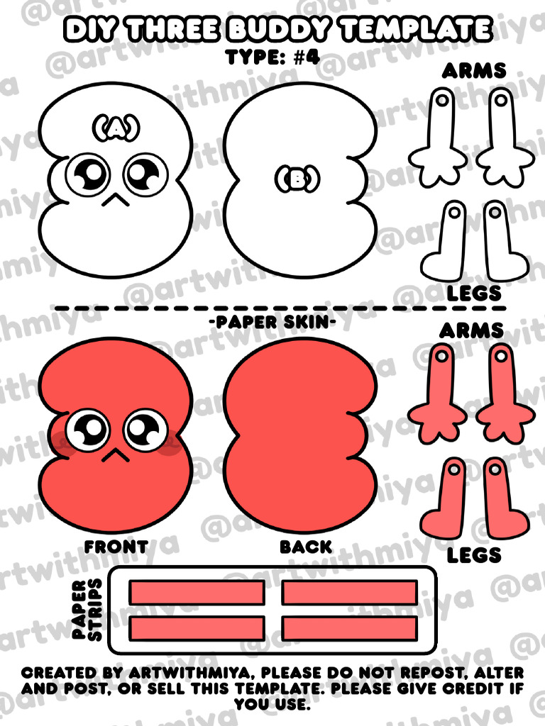 DIY Three Buddy Template Guide | PDF