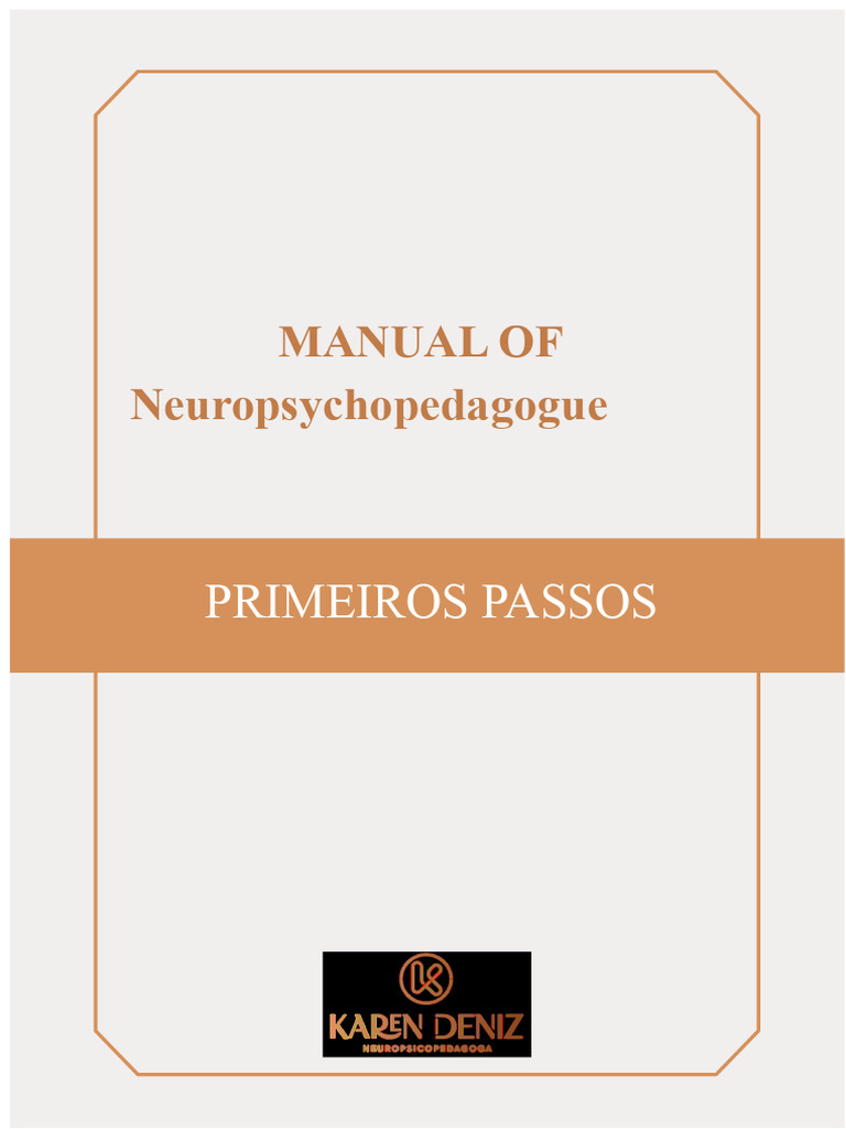 Neuropp Manual First Steps | PDF | Neuroscience | Learning