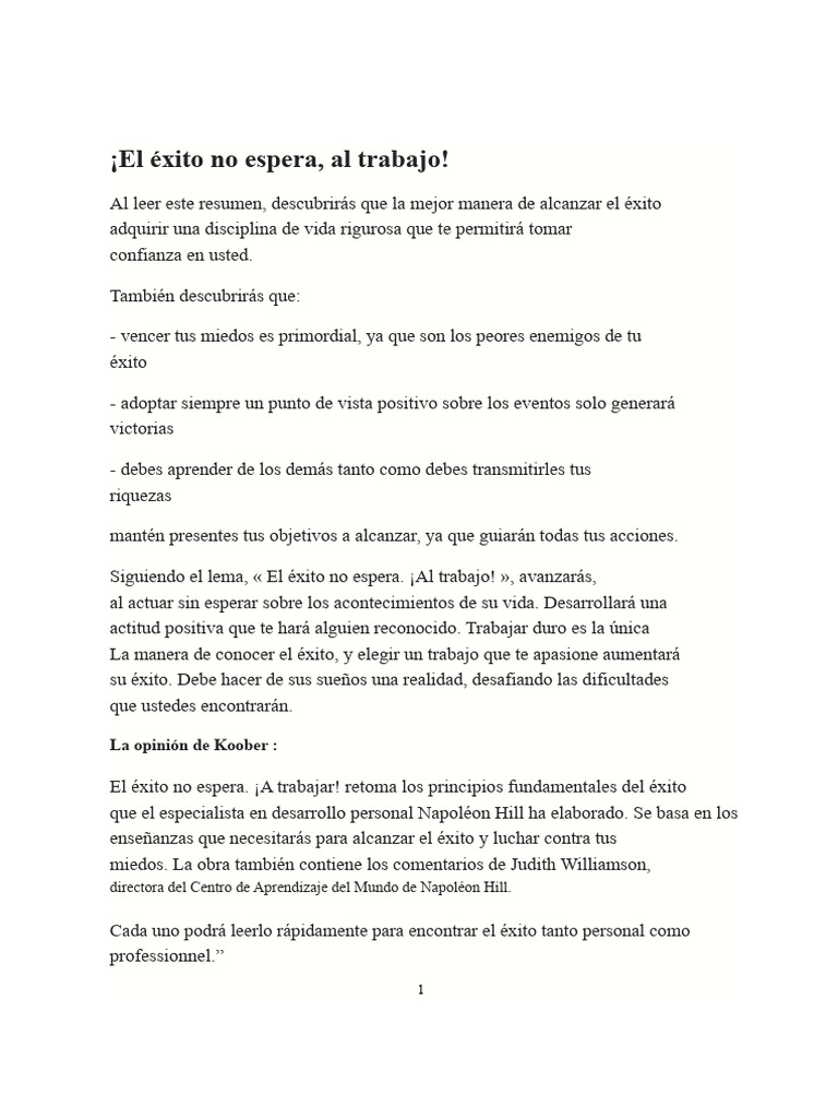 Claves para Alcanzar el Éxito Personal | PDF | Pensamiento | Amor