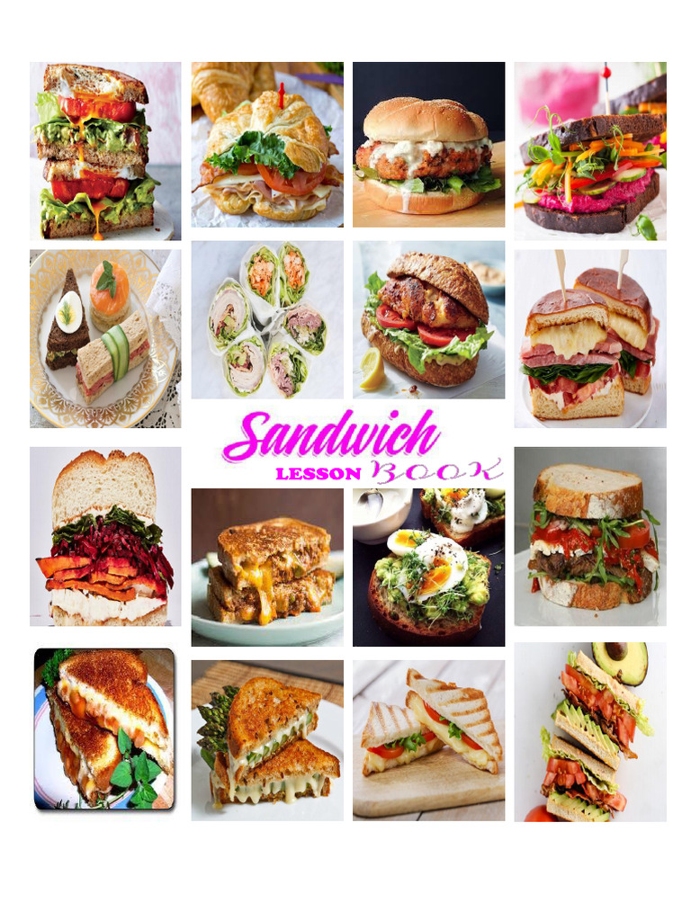 Historia y Tipos de Sándwiches | PDF | Panes | Emparedado