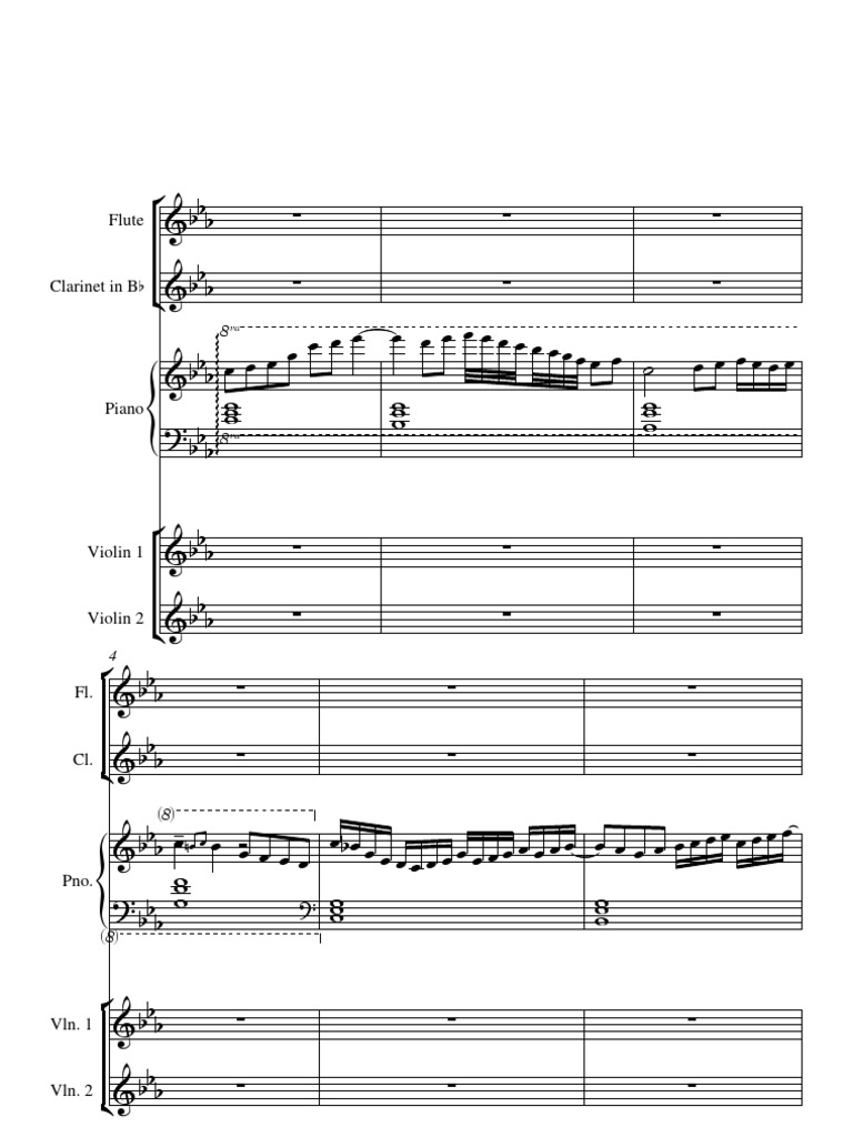 Composition Matthew Baker | PDF | Classical Compositions | Classical Music
