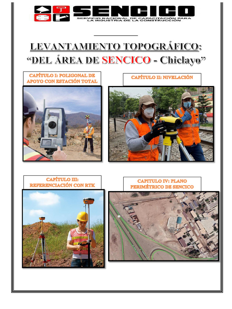 Topographic Survey of SENCICO Polygon | PDF | Surveying | Geodesy