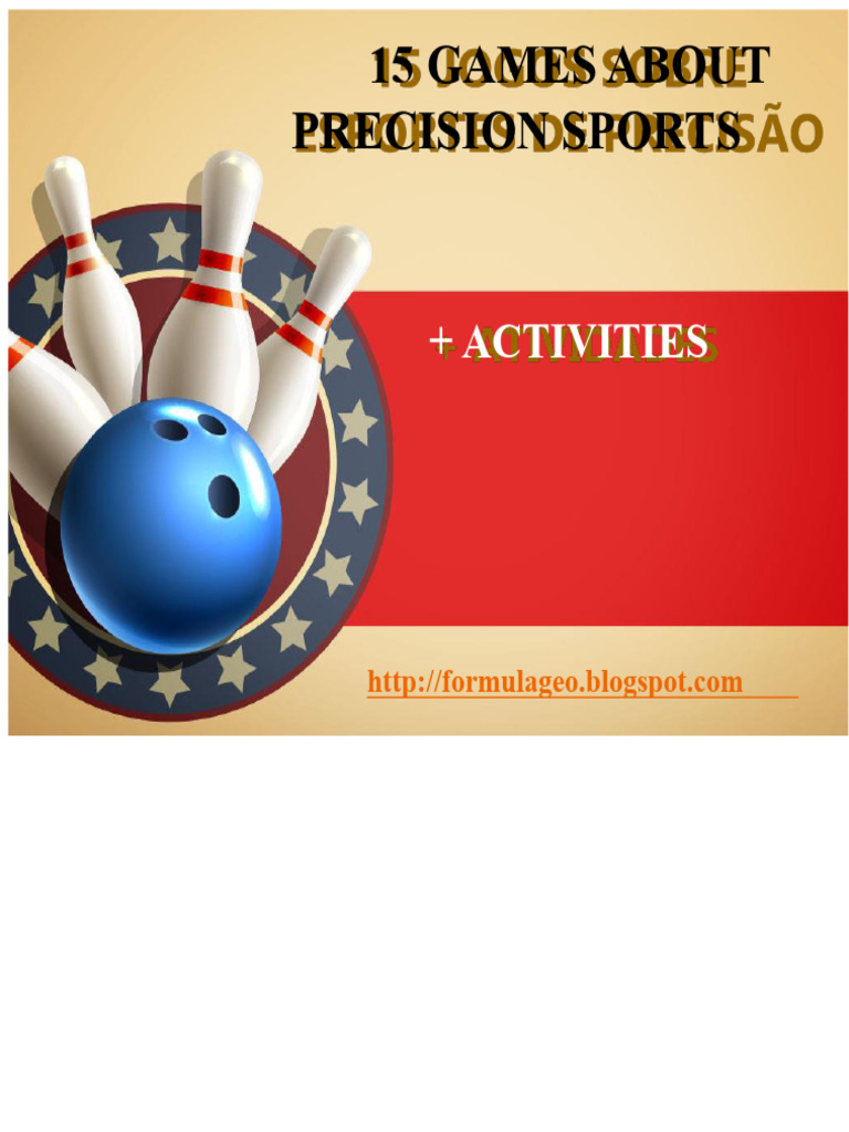15 Games About Precision Sports | PDF