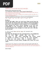 Altar Server Step-by-Step Guide | PDF | Mass (Liturgy) | Eucharist