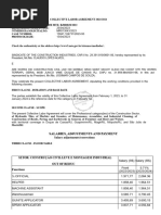 Belize Salary Revision Effective 2025 | PDF | Lieutenant | Military ...