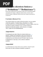Símbolos y Continuidad en Multímetros | PDF | Corriente eléctrica ...