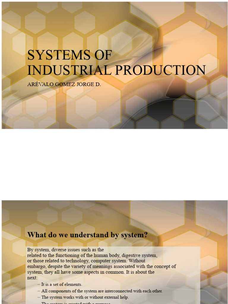 Understanding Industrial Production Systems | PDF | Economies