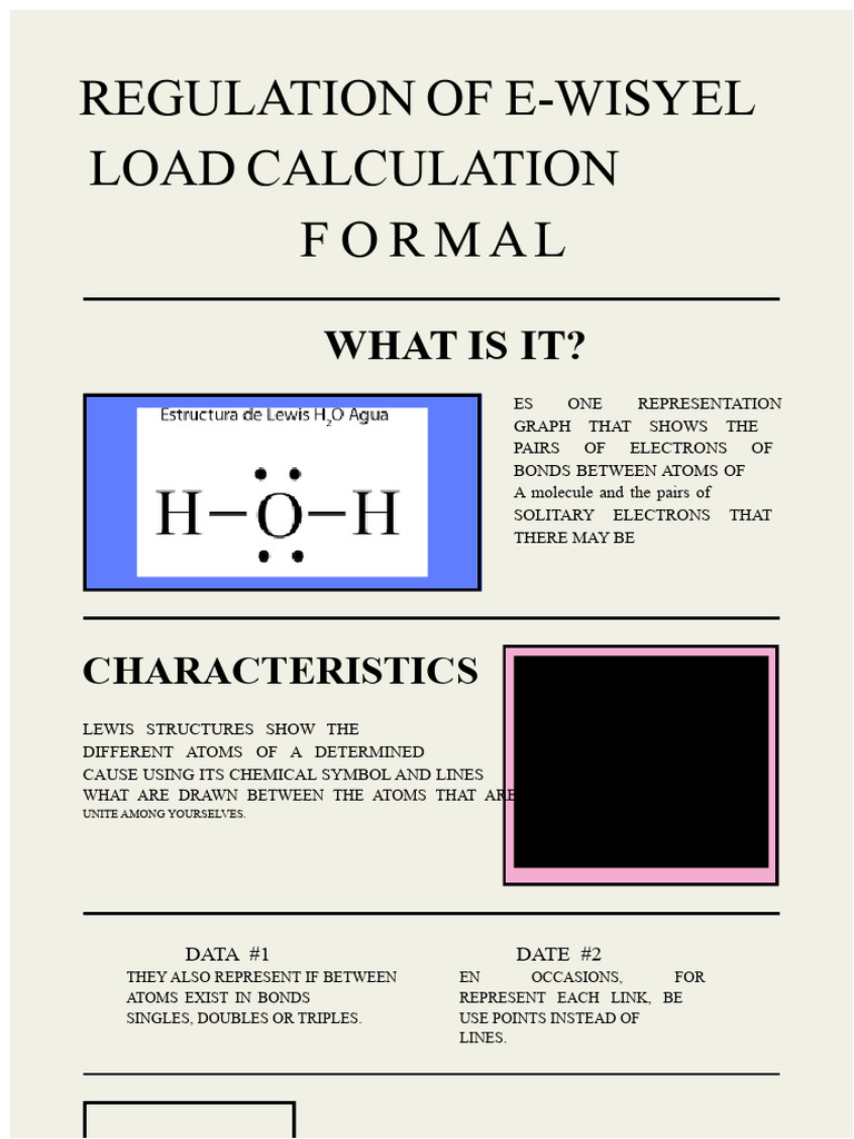 Lewis Rule Infographic and Formal Charge Calculation | PDF