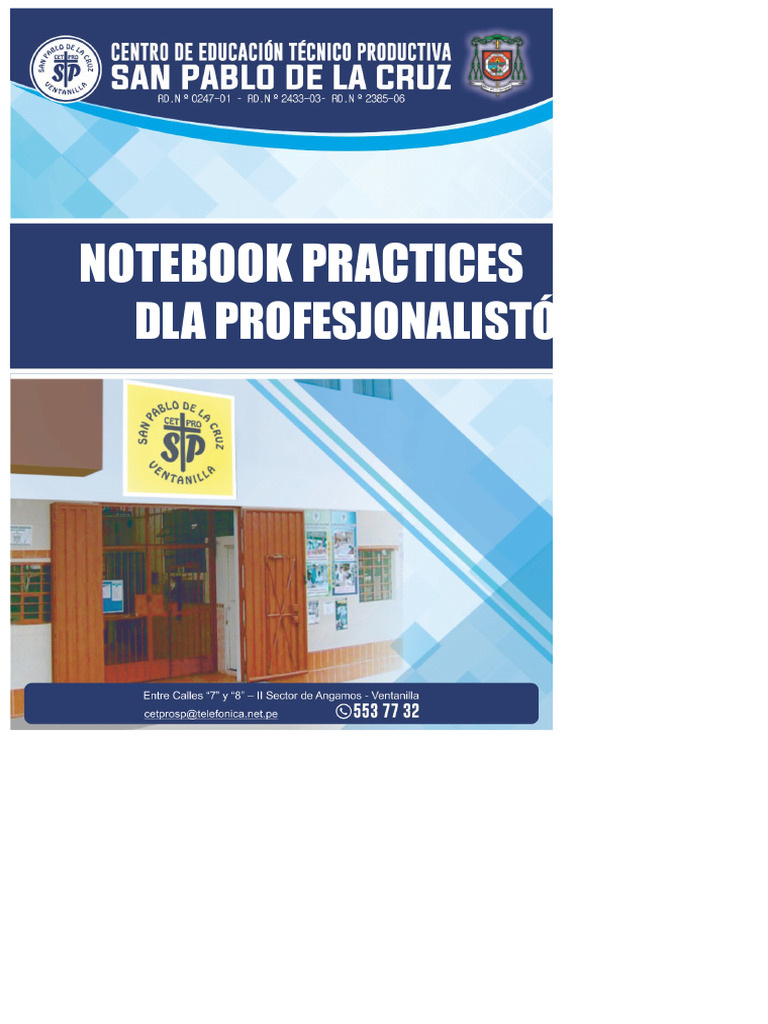 Notatnik P. Pre Profesjonalny | PDF