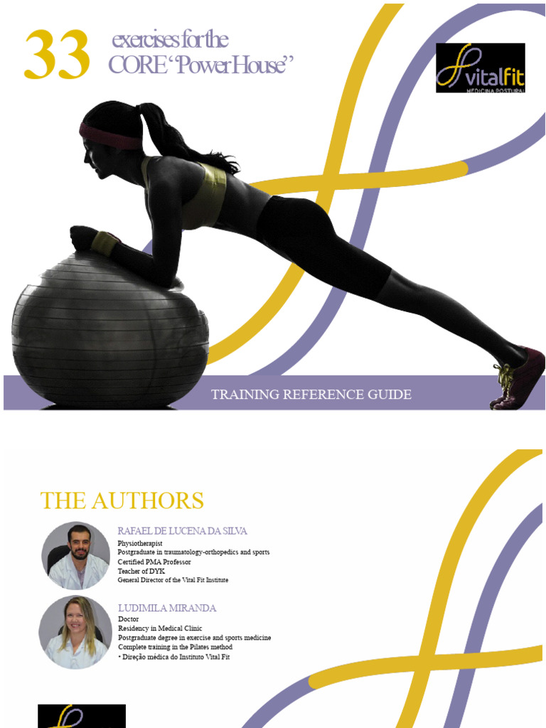 33 Core Strengthening Exercises Guide | PDF | Abdomen | Pelvis