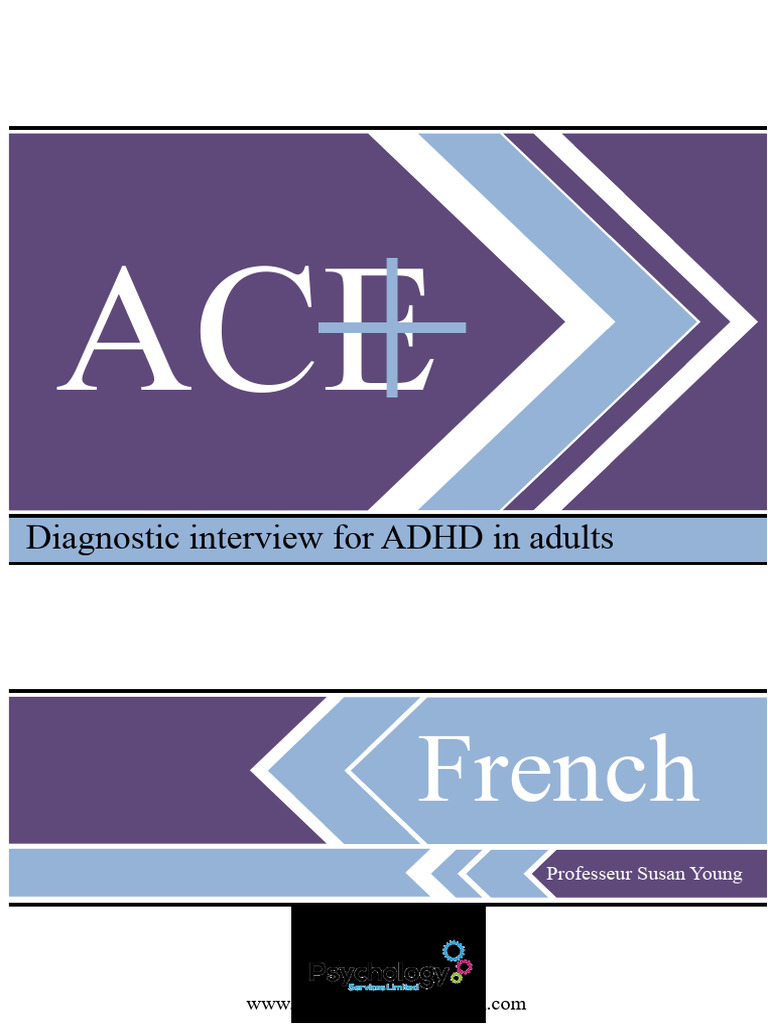 ACEPLUS - French (1) TDA | PDF | Attention Deficit Hyperactivity ...