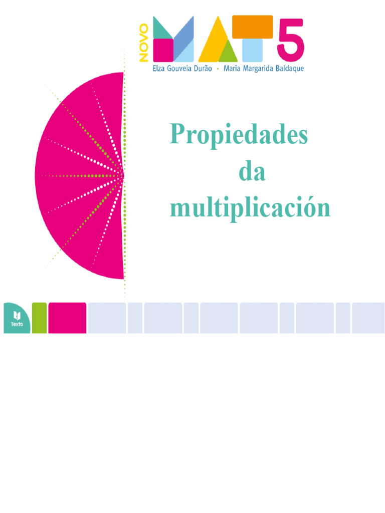 Propiedades de La Multiplicación | PDF | Multiplicación | Número natural