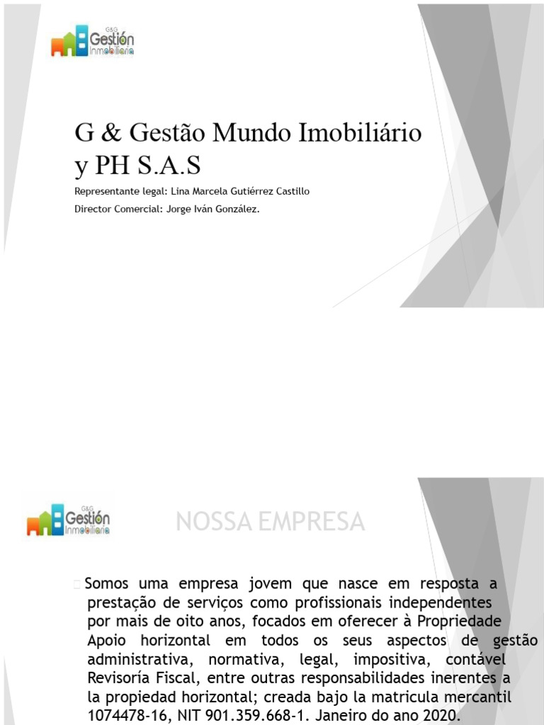 Gestão de Propriedade Horizontal Eficiente | PDF | Contabilidade ...