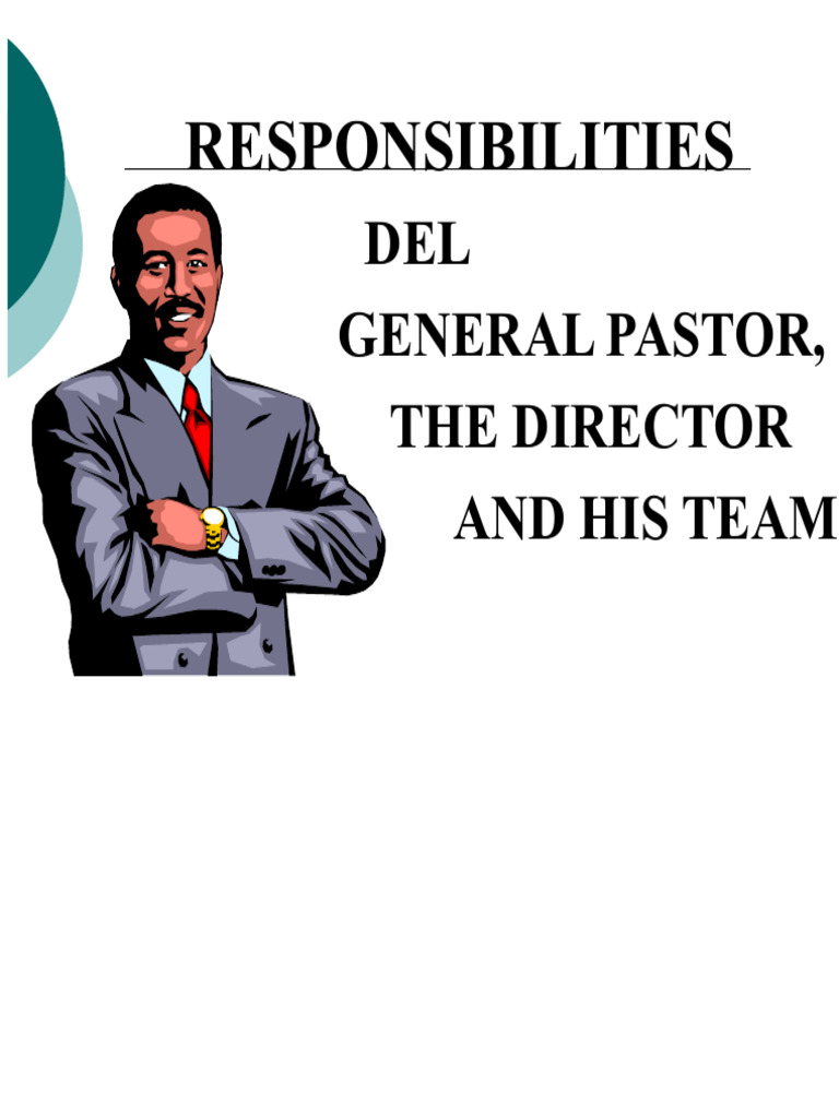 Responsibilities of Children's Church Leaders | PDF | Pastor | Jesus