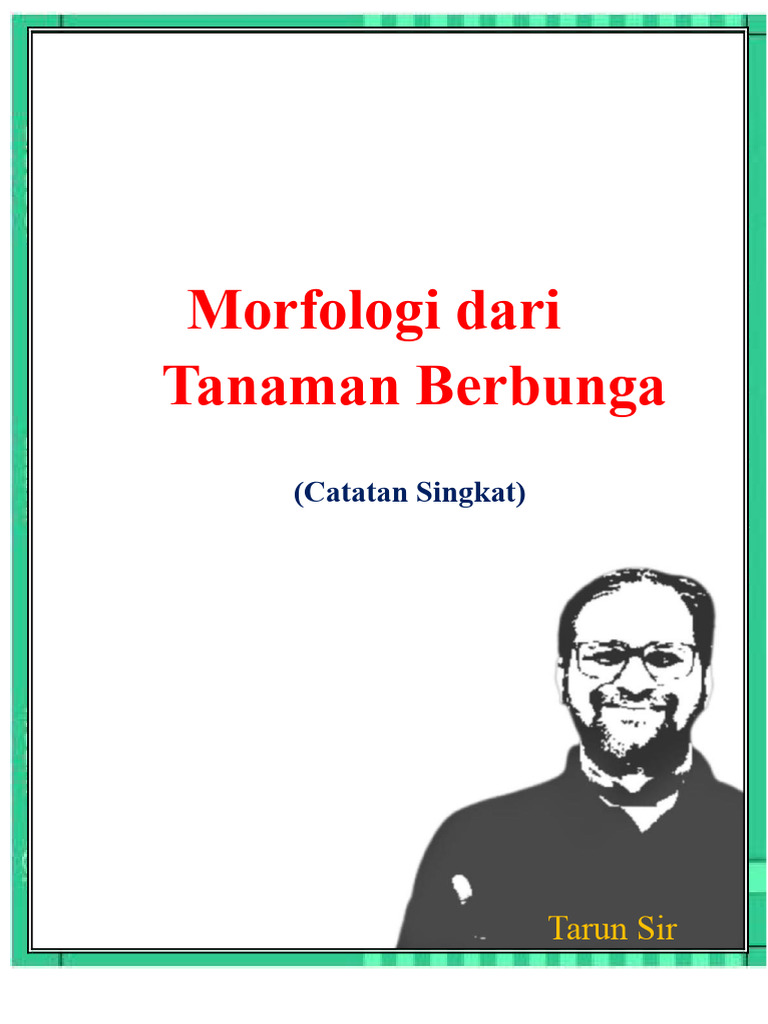 Morfologi Tumbuhan Berbunga Pendek | PDF