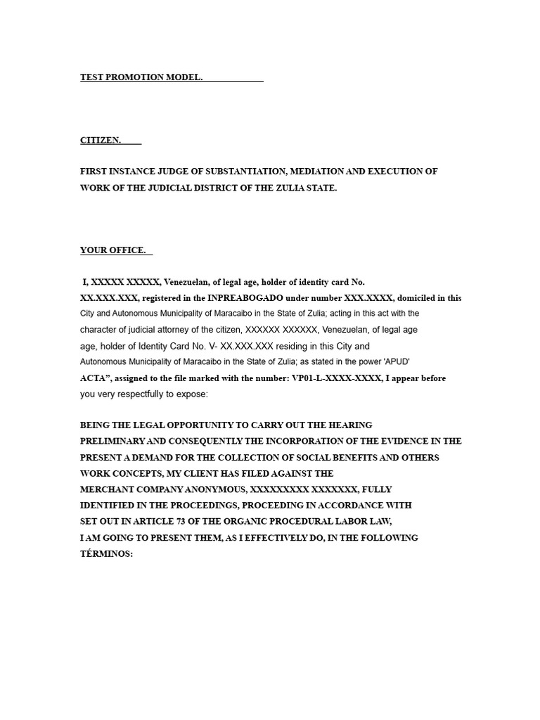 Written Promotion of Laboratory Tests | PDF | Identity Document ...
