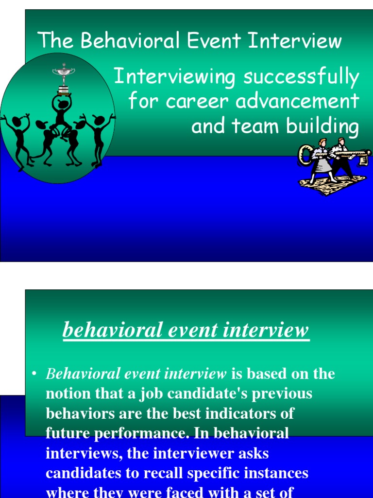 Mastering Behavioral Event Interviews | PDF | Job Interview | Interview