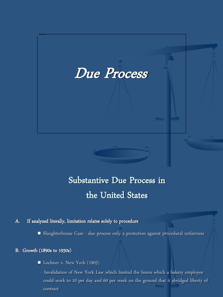 Sec 01 | PDF | Substantive Due Process | Fundamental Rights