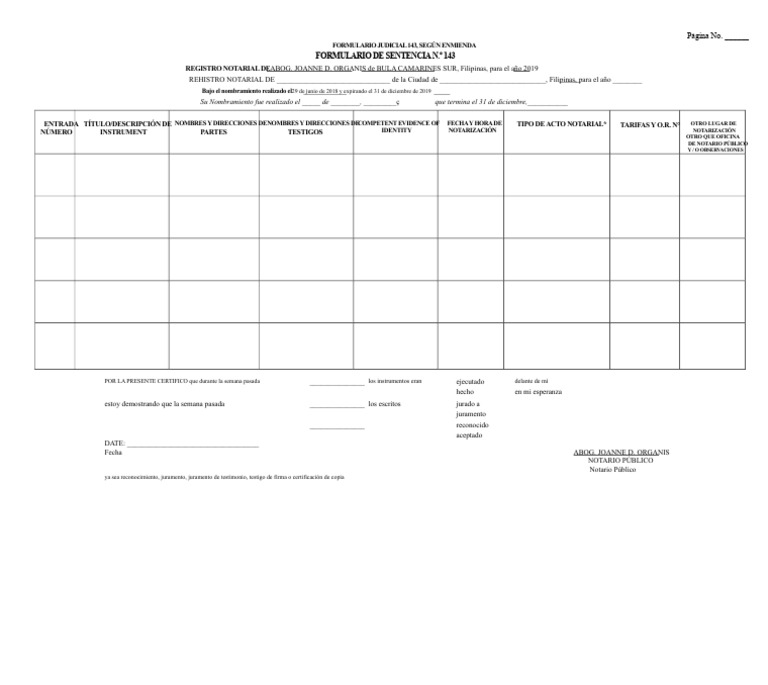 Registro Notarial | PDF | Ley común | Derecho Civil (Common Law)