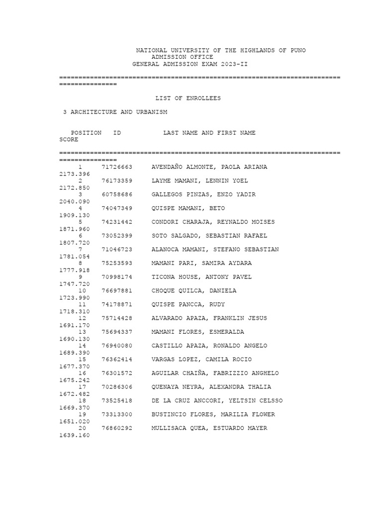 Entrants | PDF
