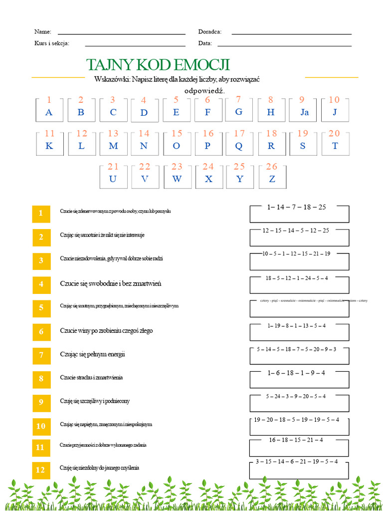 Tajny Kod Emocji | PDF