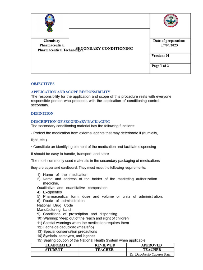 Secondary Conditioning | PDF | Prescription Drugs | Pharmacology