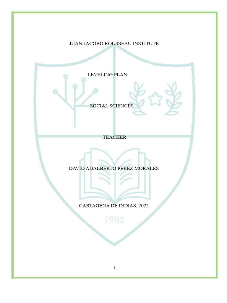 Social Leveling Project | PDF | Science | Teachers