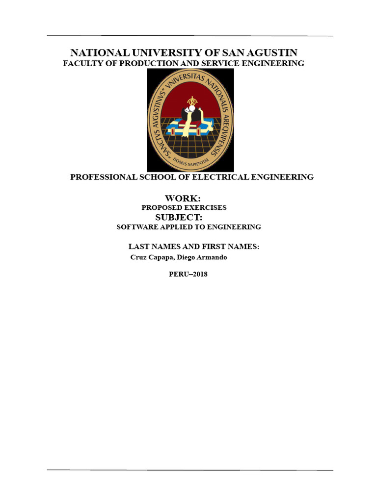 Matlab Exercises | PDF | Matrix (Mathematics) | Euclidean Vector