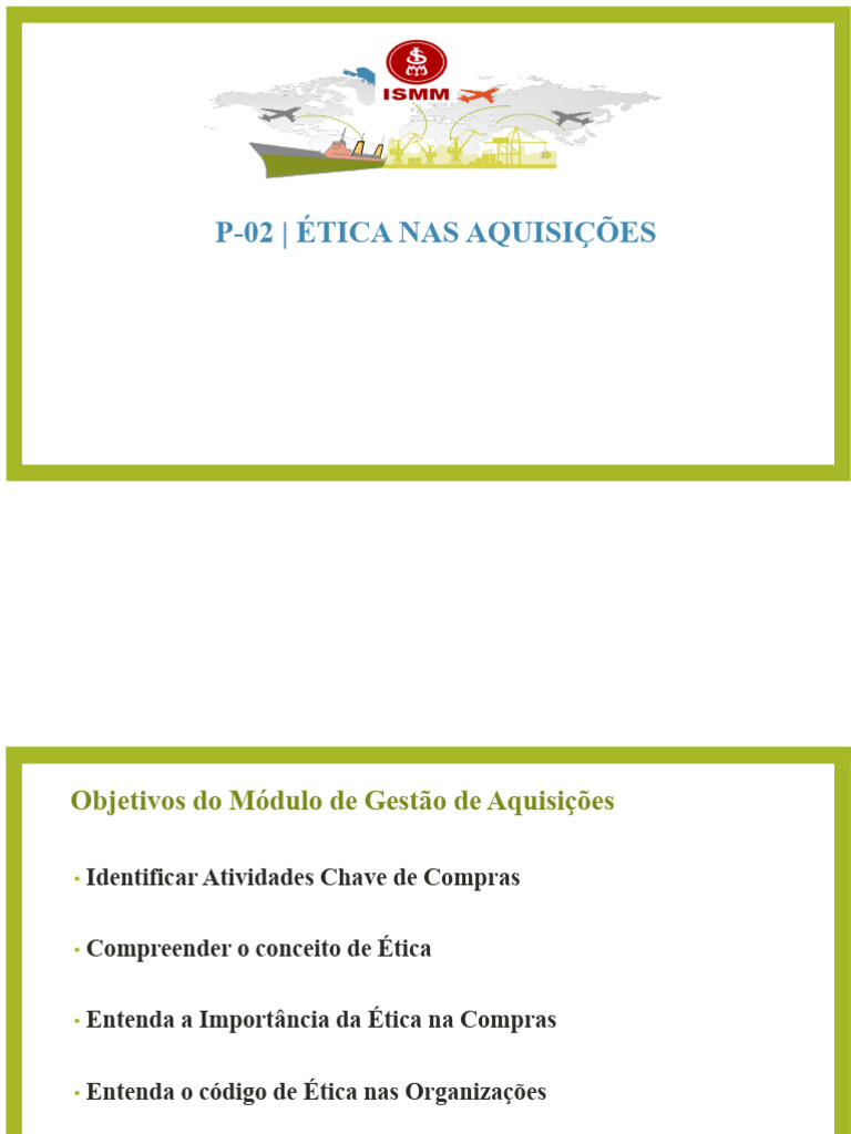 Ética Nas Compras | PDF | Aquisição | Ética de negócios