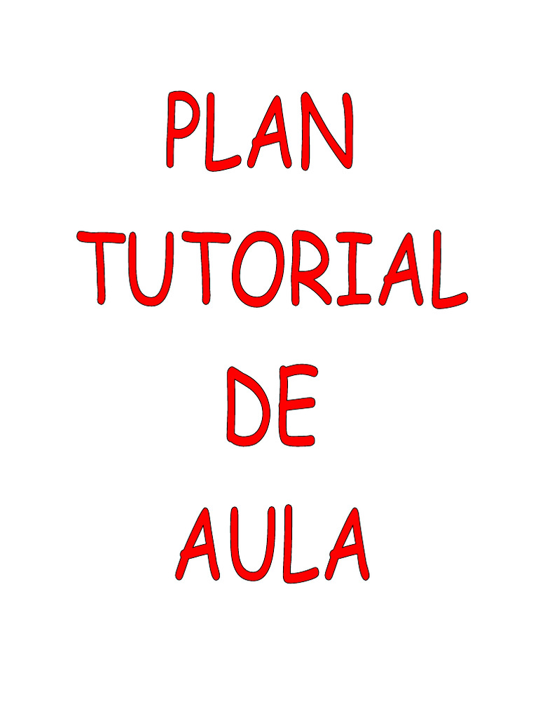 Class Tutorial Plan 5 Years | PDF | Self Esteem | Psychological Concepts