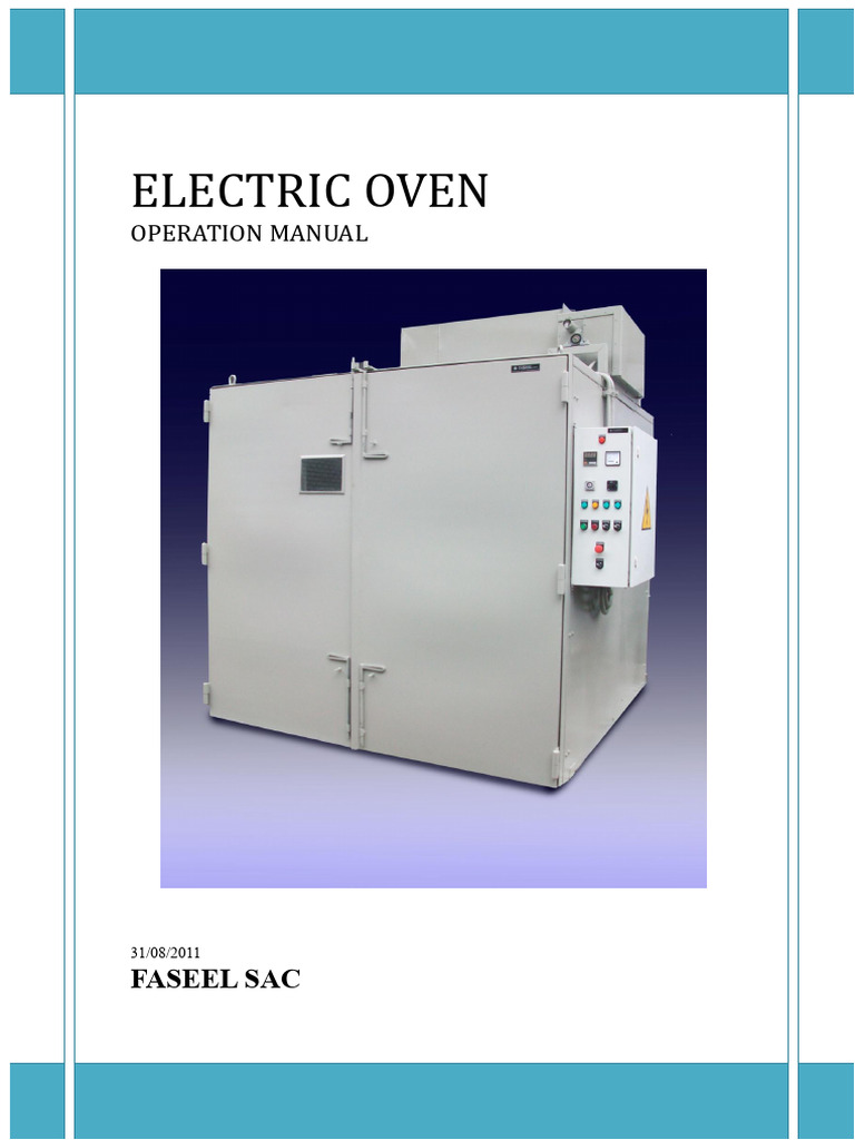 Electric Oven | PDF | Relay | Varnish