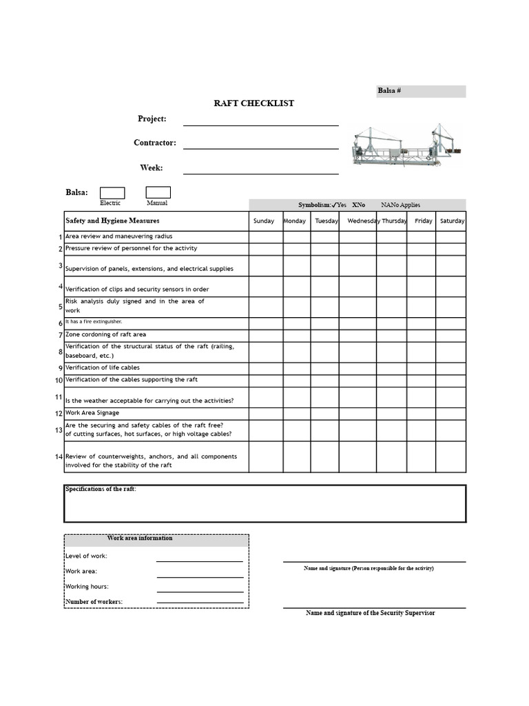 Barges Check-List | PDF