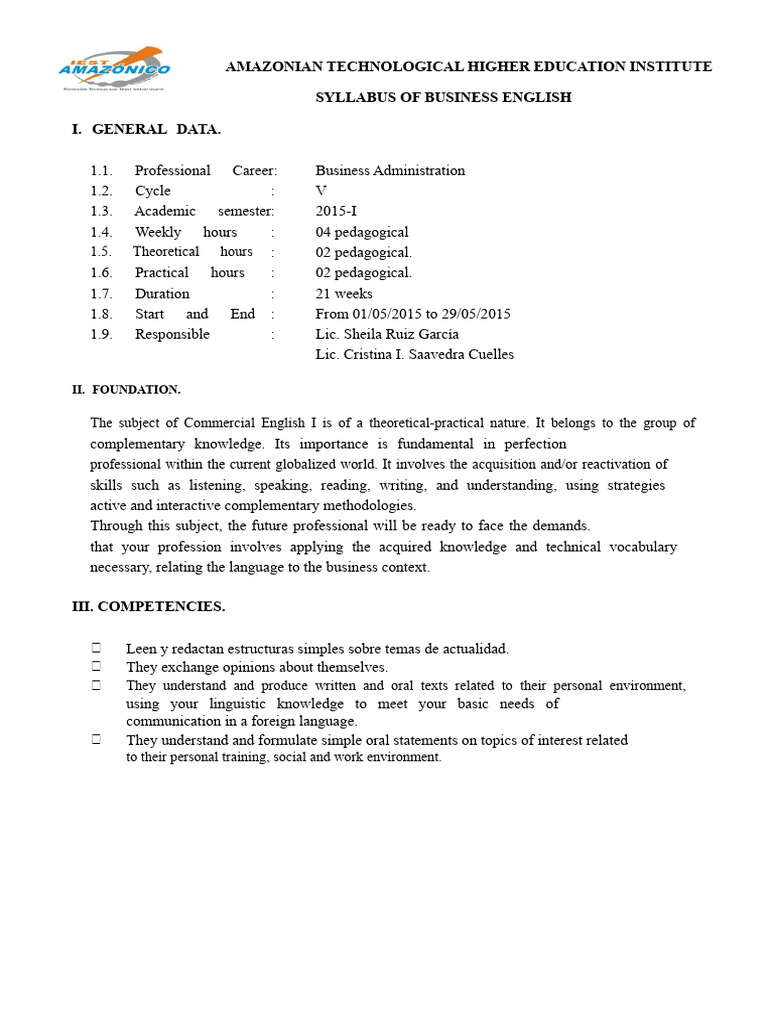 Commercial English PDF | PDF | Plural | Verb